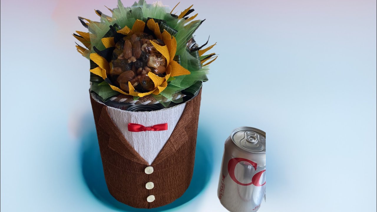 DIY/Creative Soda Gift Box/Gentleman's box - YouTube