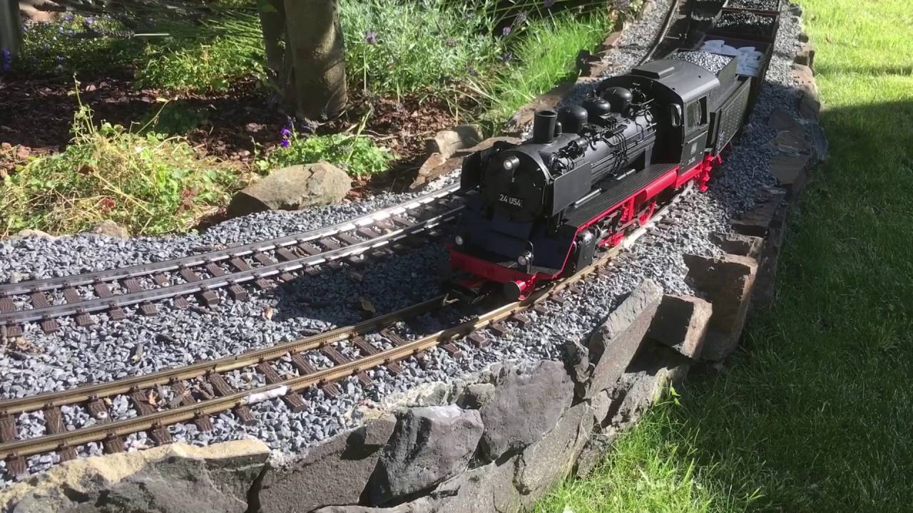 BR 24 PIKO , Spur G, LGB, Gartenbahn - YouTube
