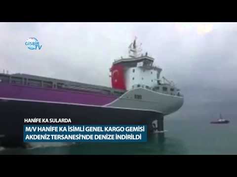 Akdeniz Tersanesi Hanife KA'yı suya indirdi