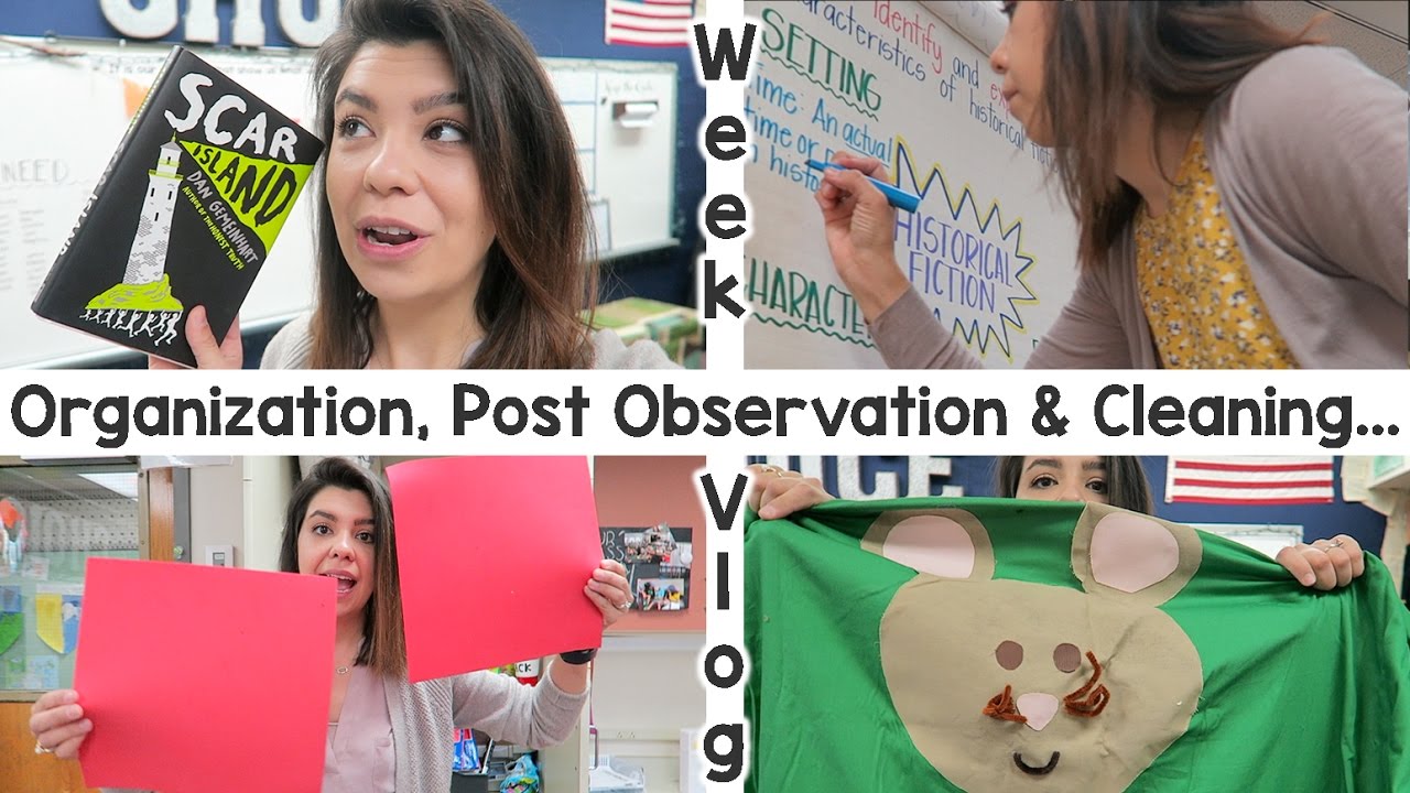 Organization, Post Observation and Kindergarten Finds! - YouTube