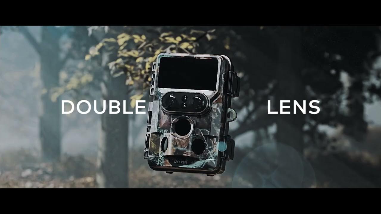 iZEEKER iG600 Introduction - Dual Lens Trail Camera - YouTube