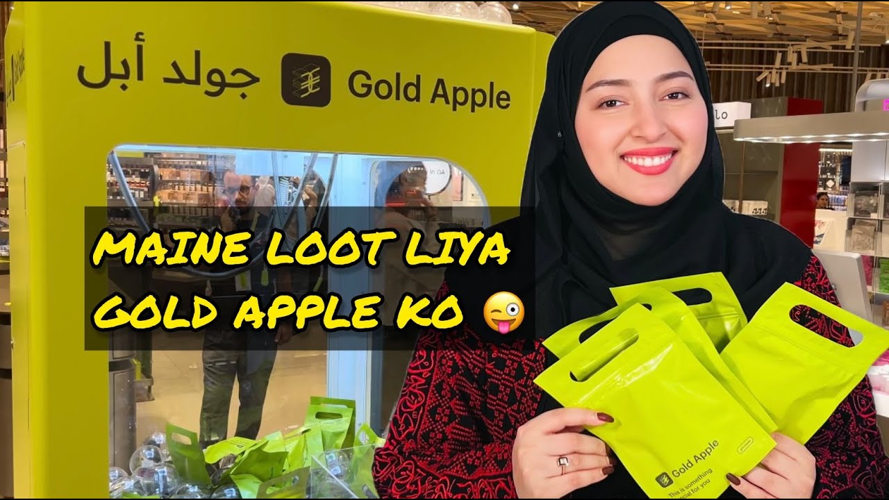MAINE LOOT LIYA GOLD APPLE KO!! 🤭 | AMEENA SAQEEFA | VLOGS | - YouTube