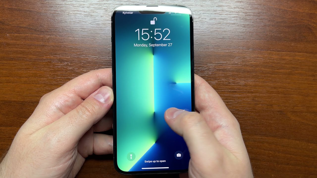 Apple iPhone 13 Pro Max Boot Animation & Lock Screen Wallpaper - YouTube