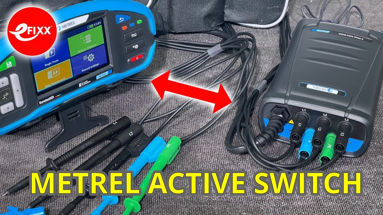 Faster THREE PHASE testing with the METREL ACTIVE SWITCH using MI3155 ...