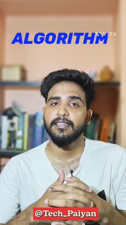 ALGORITHM EXPLAINED IN TAMIL - YouTube