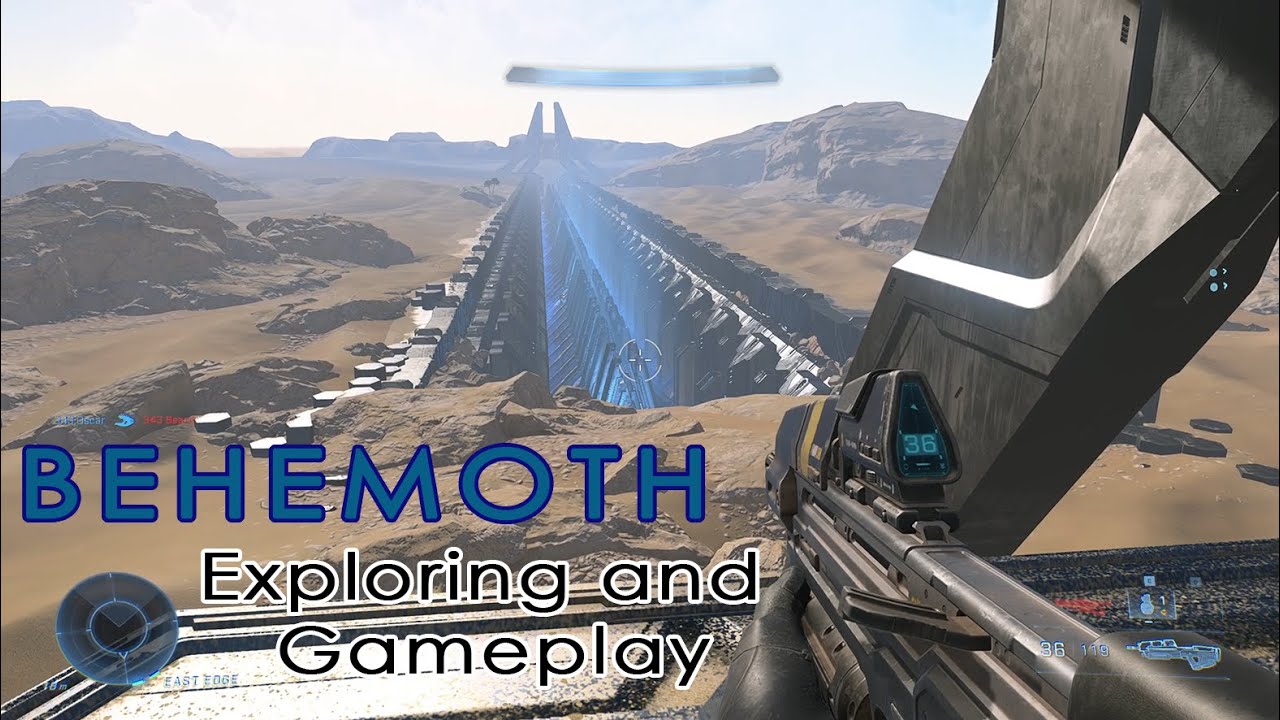 HALO Infinite Flight 2 - New Map BEHEMOTH Playtest & Explore - YouTube