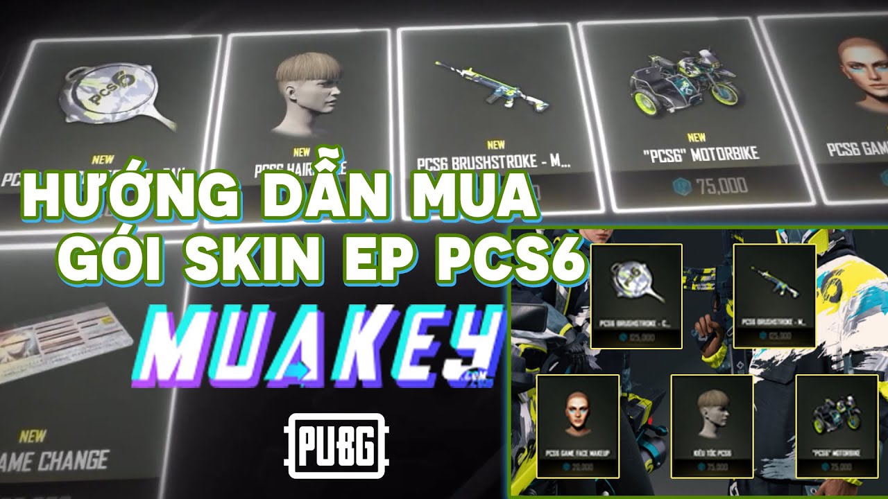 [PUBG PC] Hướng dẫn nhận skin độc quyền của PCS6 2022 - M416 NÂNG CẤP MỚI - YouTube