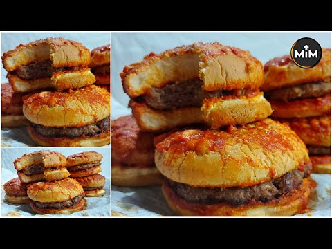 ISLAK HAMBURGER NASIL YAPILIR 🍔İSTANBUL TAKSİM HAMBURGERCİSİNİN SOSU İLE 🍔 EVDE ISLAK BURGER TARİFİ