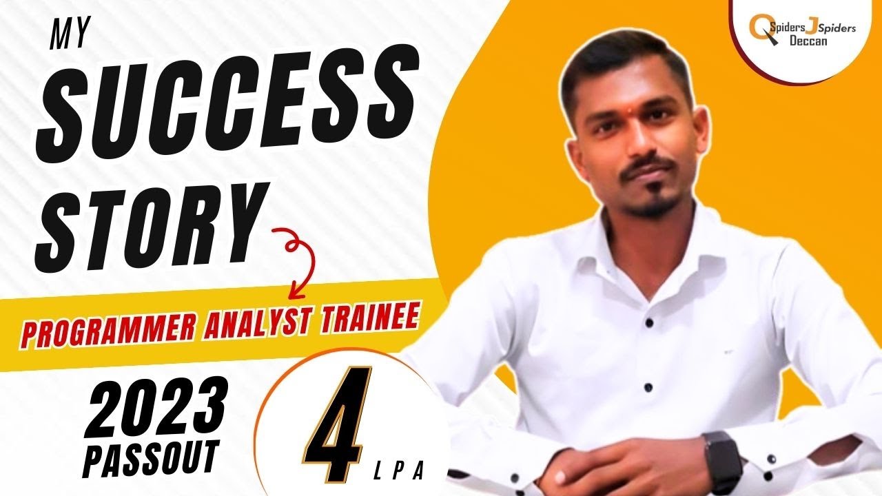Success Story as a Programmer Analyst Trainee | Qspiders Deccan. - YouTube