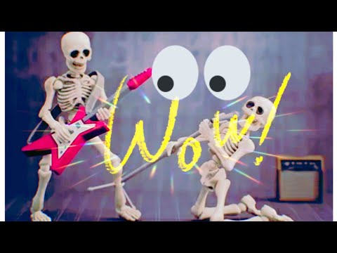 Скелет поёт skeleton sings - YouTube