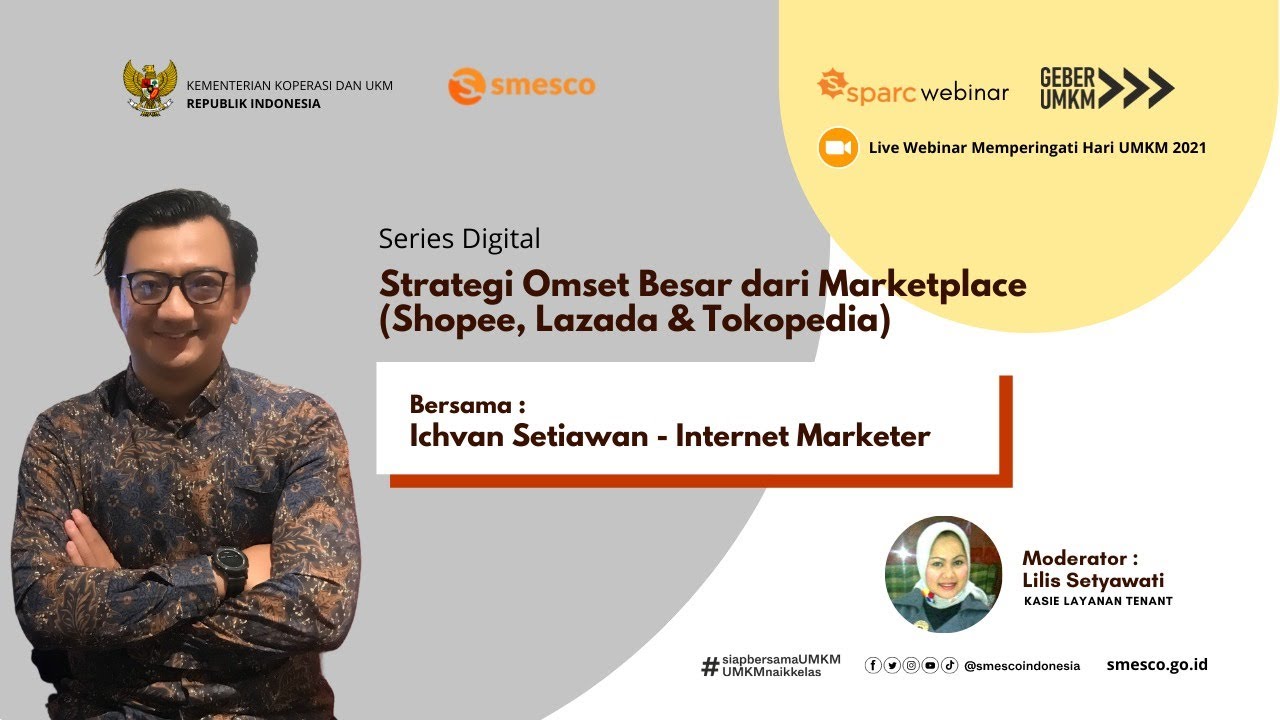 Strategi Omset Besar Dari Marketplace bersama Ichvan Setiawan - YouTube