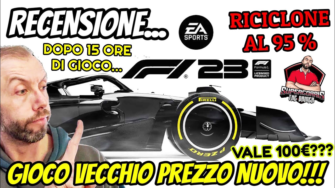 F1 23 RECENSIONE NON PER "FANBOY" 💥 RICICLONE AL 95 % VALE 80/100 ...