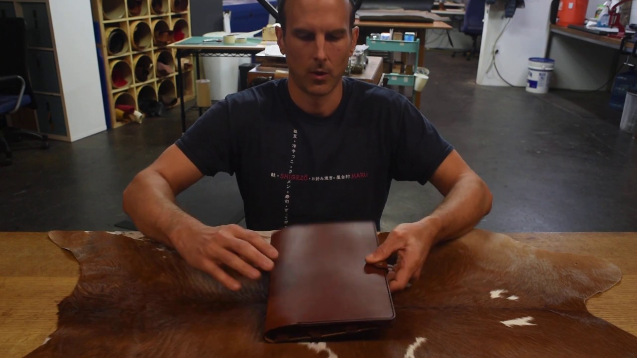 Hand and Hide reMarkable Tablet Leather Case - YouTube