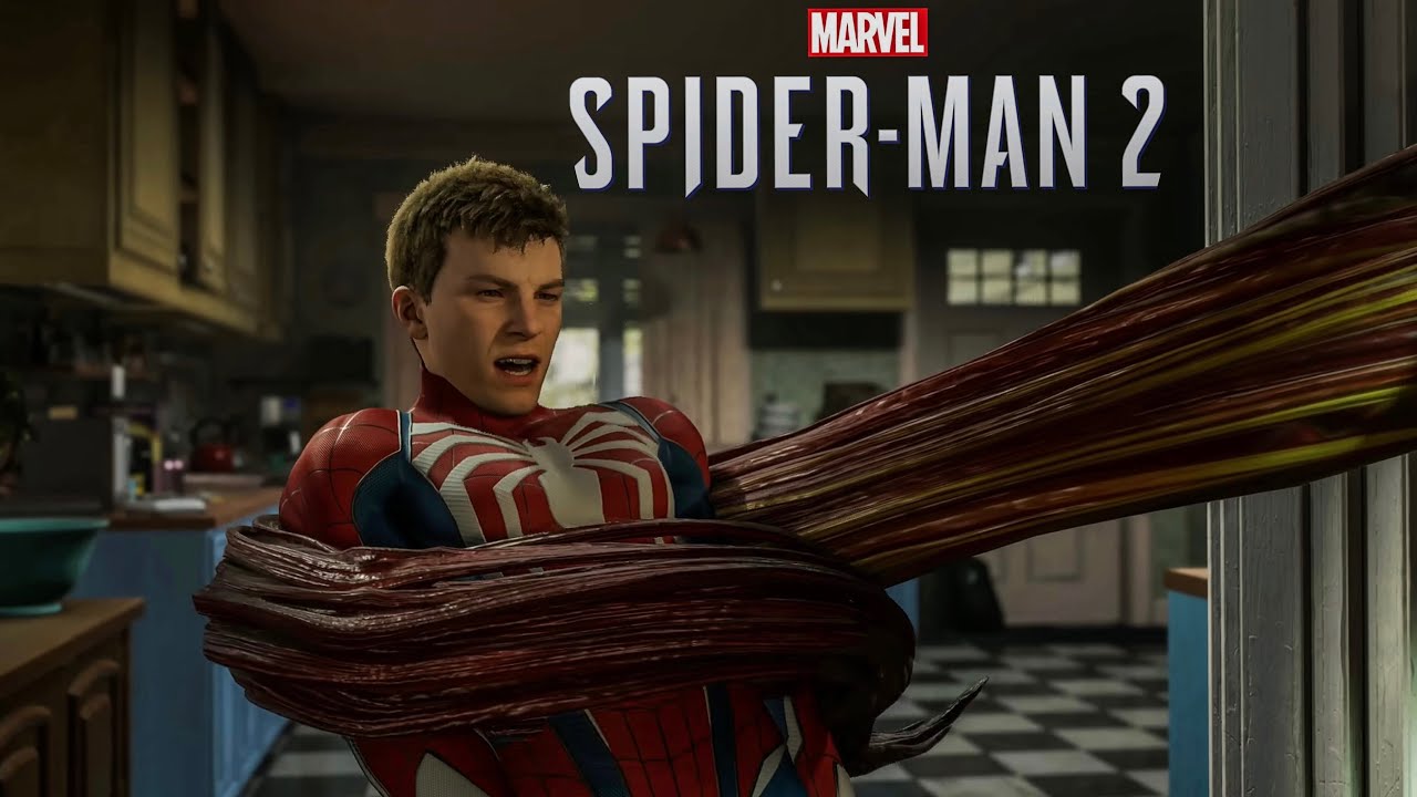 Spider-Man 2 symbiote MJ Scream Vs spider man Boss fight PS5 4K 60FPS ...