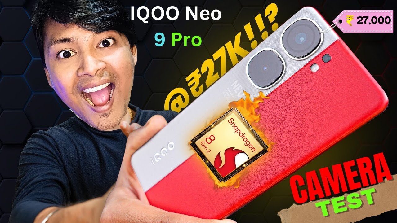 iQOO Neo 9 Pro Camera Review ⚡ Snapdragon 8 Gen 2, 144Hz 1.5K AMOLED ...