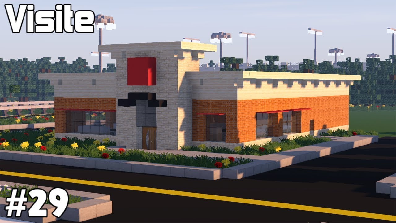 Minecraft | Restaurant De Grillades (Bâton Rouge) - YouTube