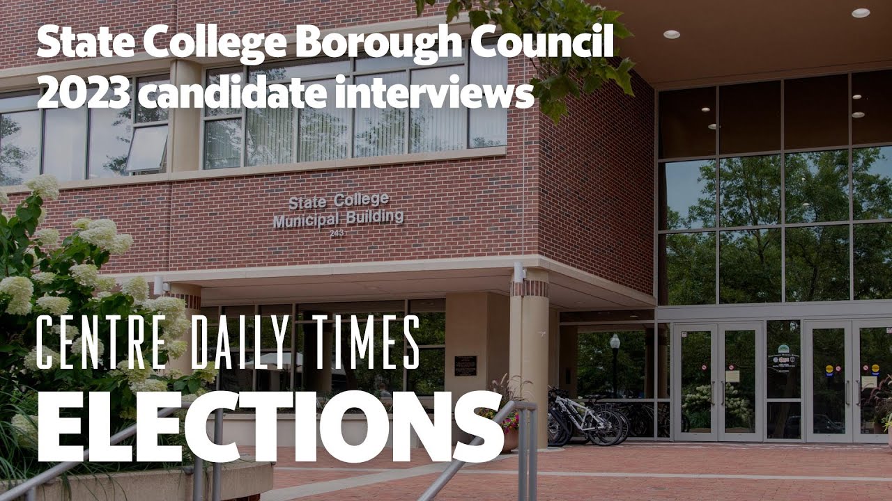 Candidates for State College Borough Council, 4 year term - YouTube