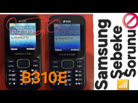 Samsung Tuşlu B310 Şebeke Sorunu çözümü.💯📶