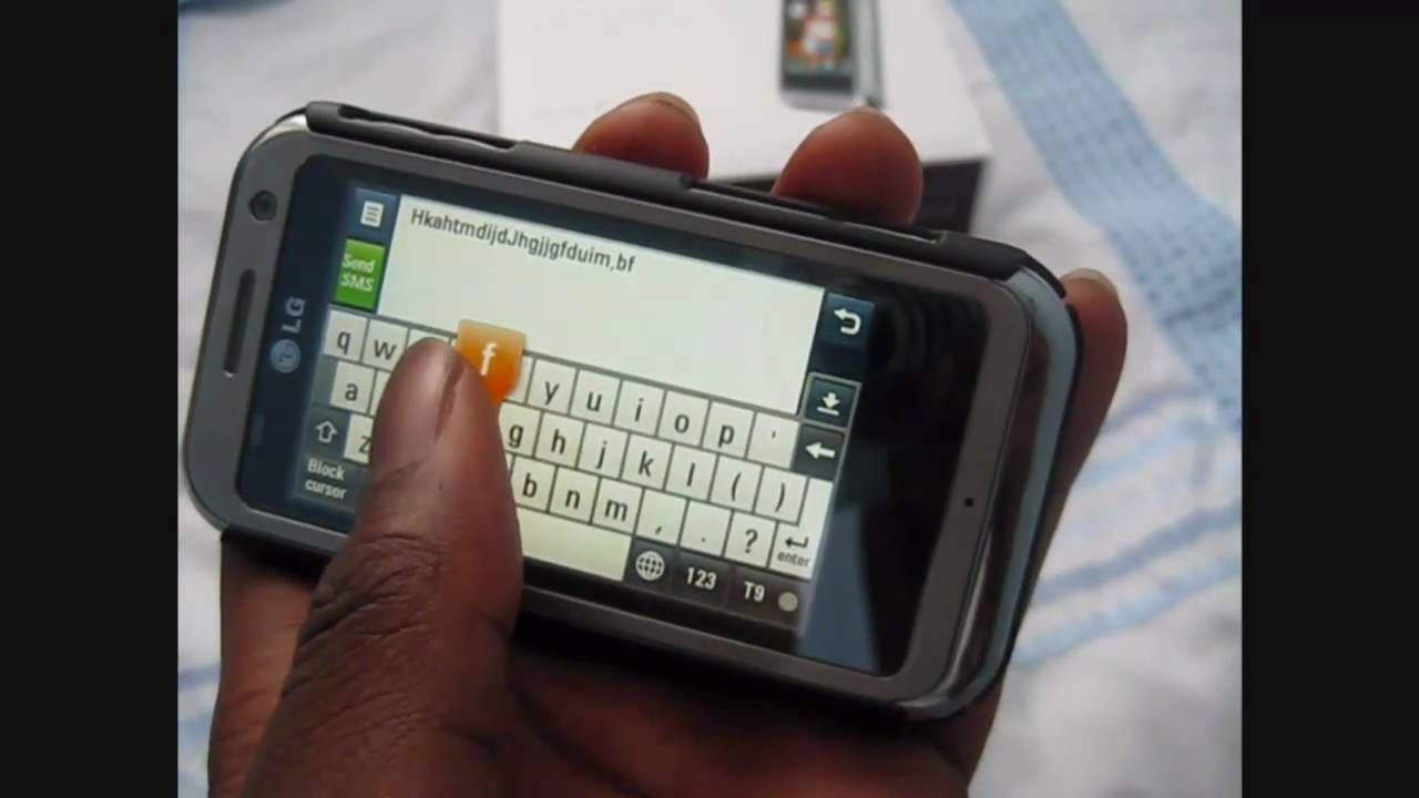 Lg km900 arena review HD - YouTube