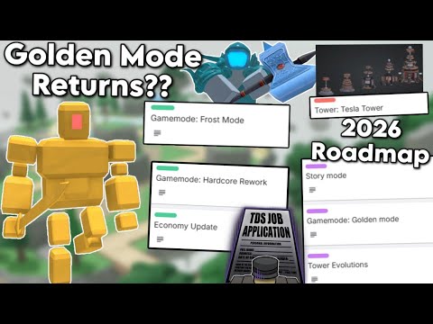 The 2026 Roadmap for TDS is interesting | Tower Defense Simulator