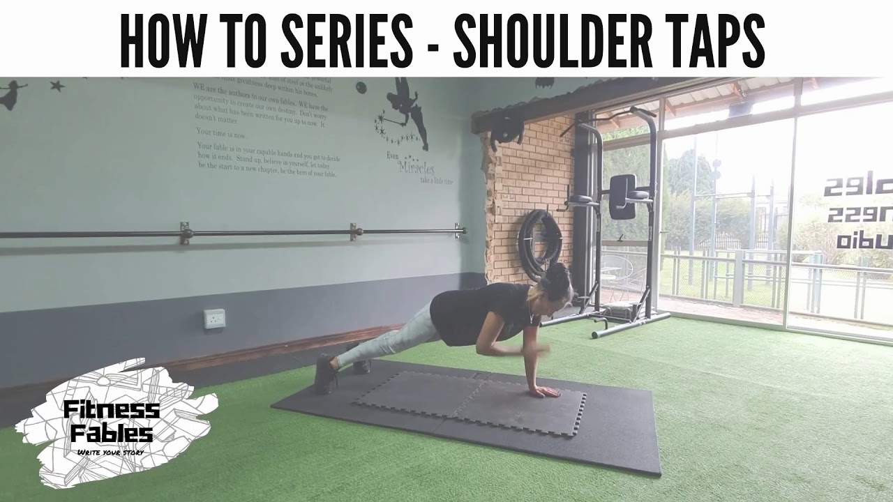 HOW TO SERIES | Shoulder Taps - YouTube