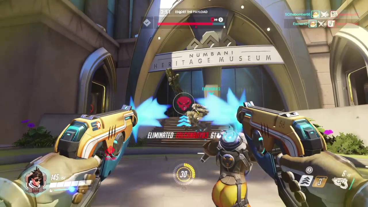 Overwatch western and speed battle pt 2 - YouTube