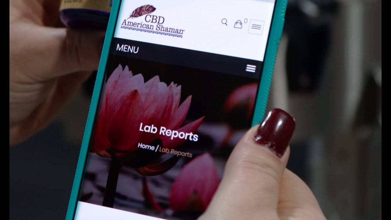 Scan Your QR Code for CBD Lab Test Results - YouTube
