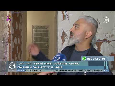 Təmir-tikinti şirkətinin işləri yarımçıq qalıb
