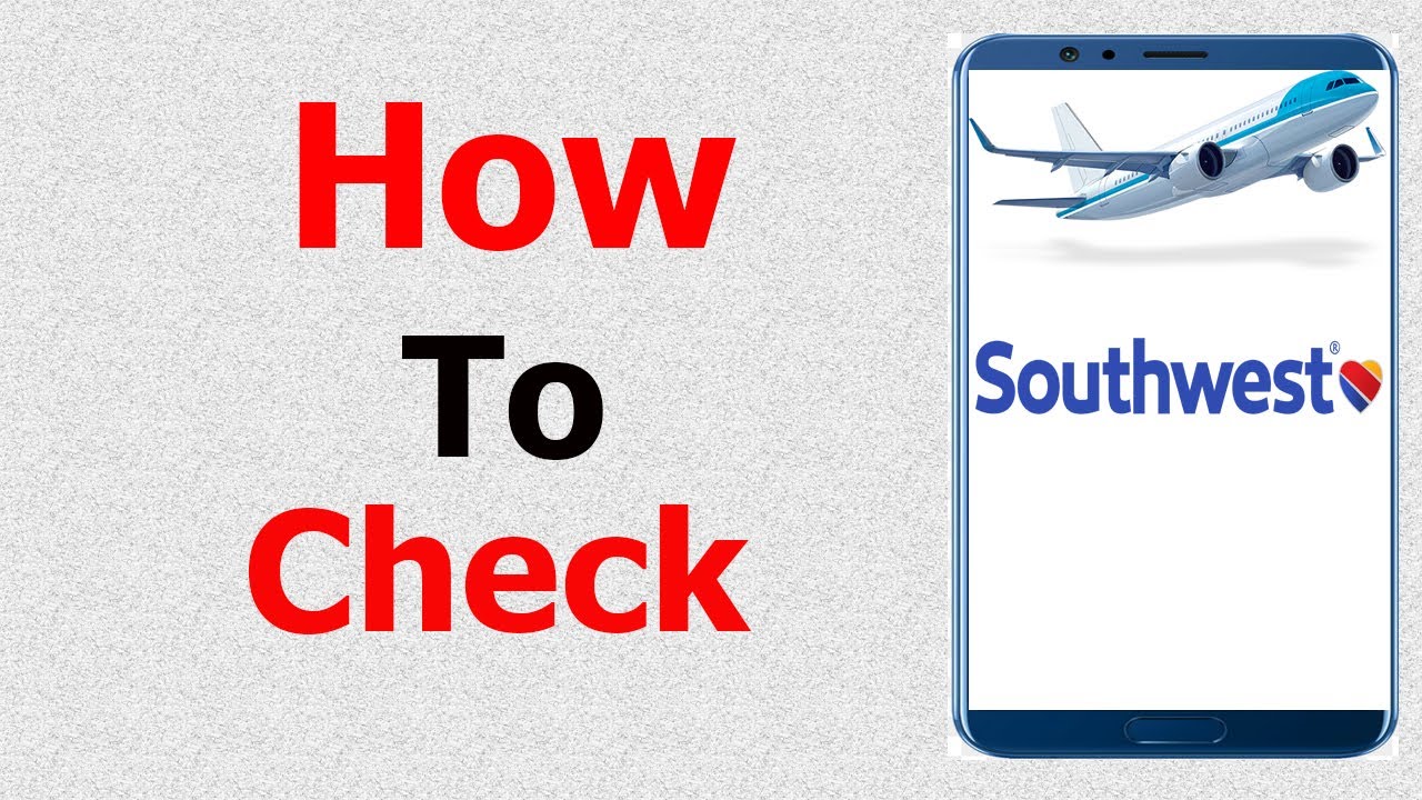 Southwest online check in || how to check in southwest airlines ...