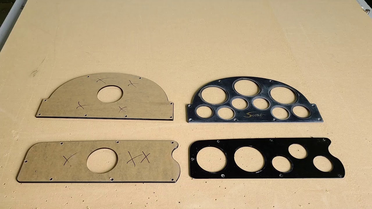 Acrylic Dash Panel for Boat Paneles para Botes - YouTube
