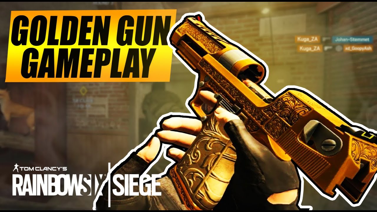 Rainbow 6 Siege : Golden Gun highlights + Steam key giveaway winner ...