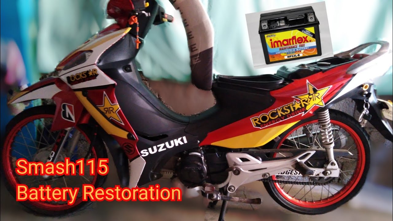 Smash 115 battery dead (Restoration) - YouTube