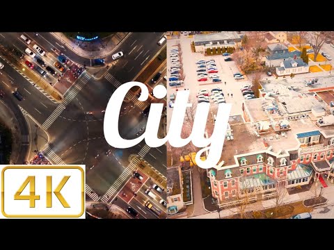 Mesmerizing 4K Aerial Views of Cityscapes by Drone - YouTube