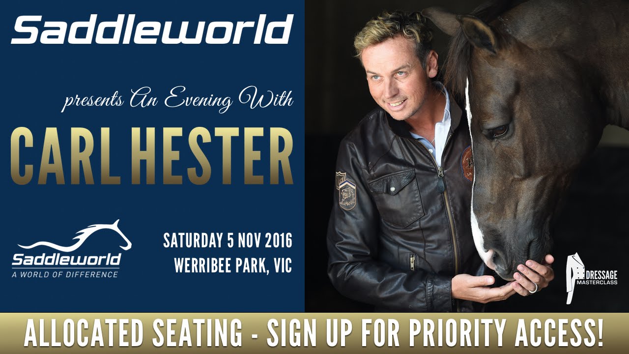 Saddleworld Presents an Evening with Carl Hester - YouTube