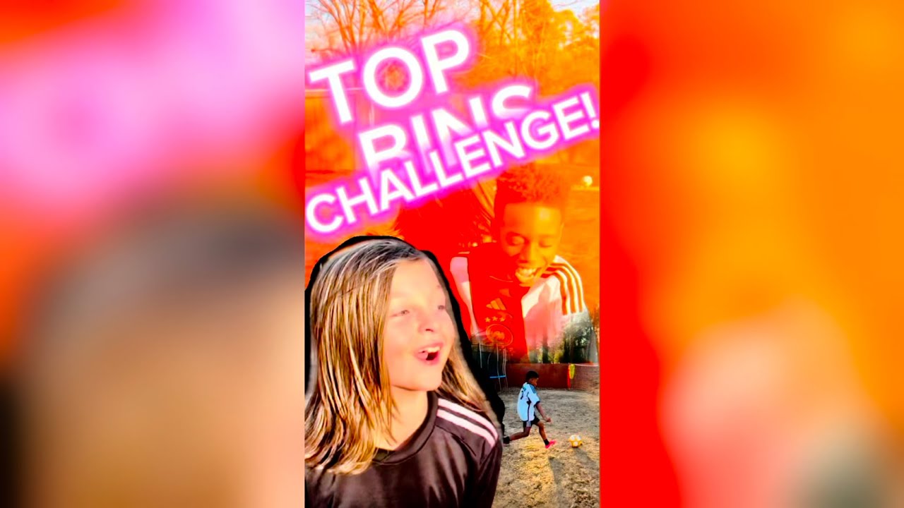TOP BINS CHALLENGE OUR FIRST VIDEO - YouTube