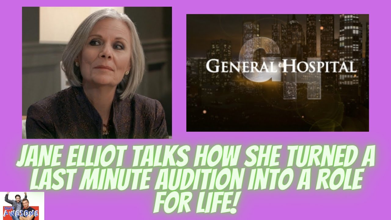 How Jane Elliot Began her Daytime Career! with Steve Burton and ...