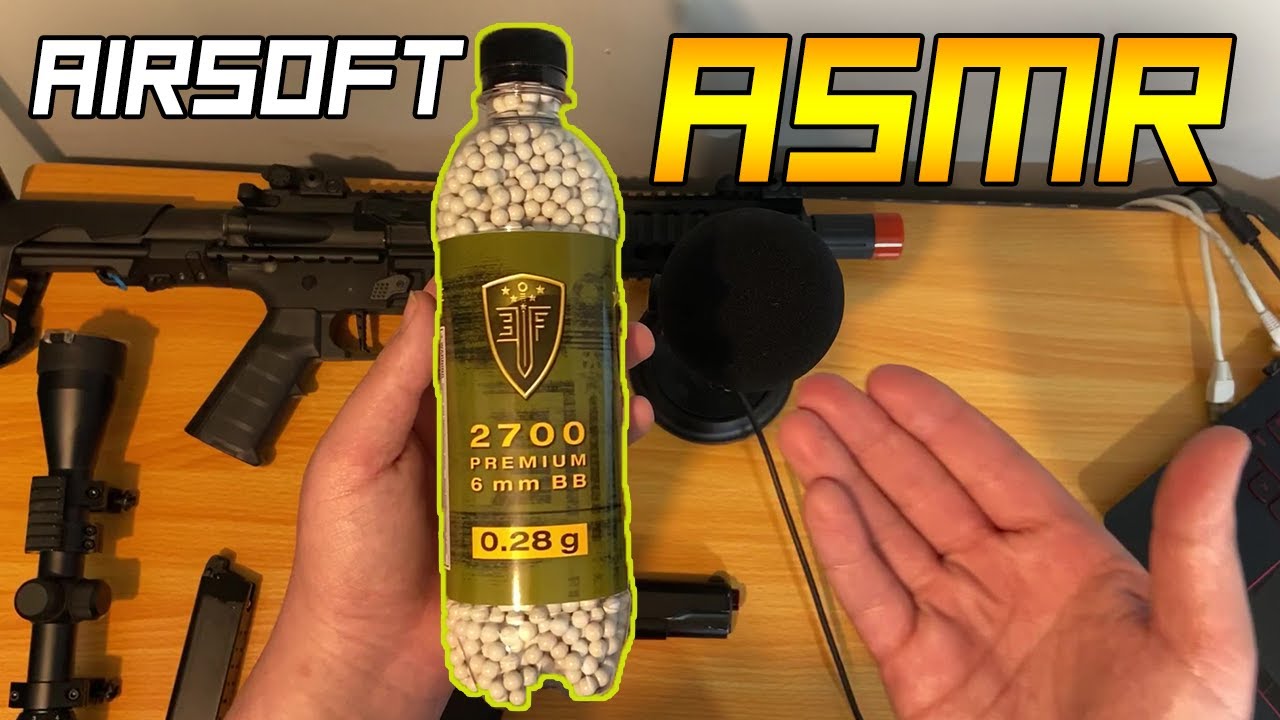 Airsoft ASMR (*USE HEADPHONES FOR BEST EXPERIENCE*) - YouTube