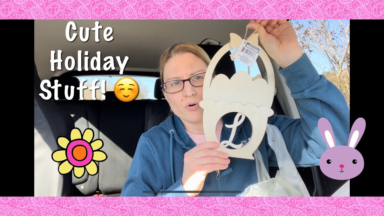 A Weekend Dollar Tree Haul :Cute Holiday Socks & Crafts: 🐣 - YouTube