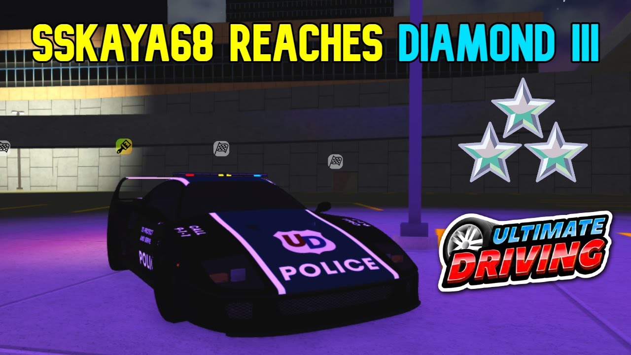 Ultimate Driving- sskaya68 Reaches Diamond III On Police Team! - YouTube
