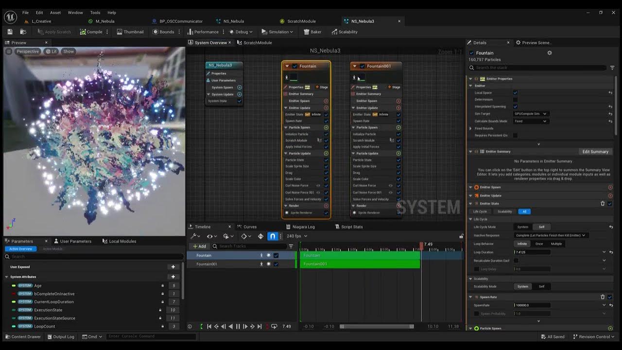 Niagara Scratch Module Not Applying Effects in Runtime (Unreal Engine) - YouTube