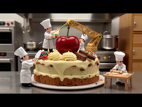 Tiny pastry by small chefs ai short
