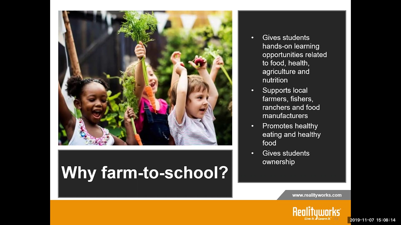 Tips for a Successful Farm-To-School Program - YouTube