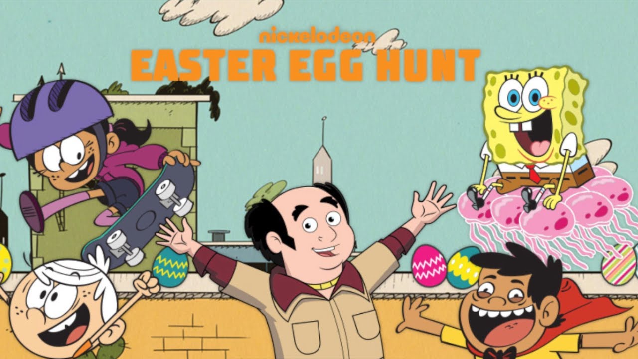 Nickelodeon Easter Egg Hunt - Collect Easter Eggs and Toss Rotten Ones ...