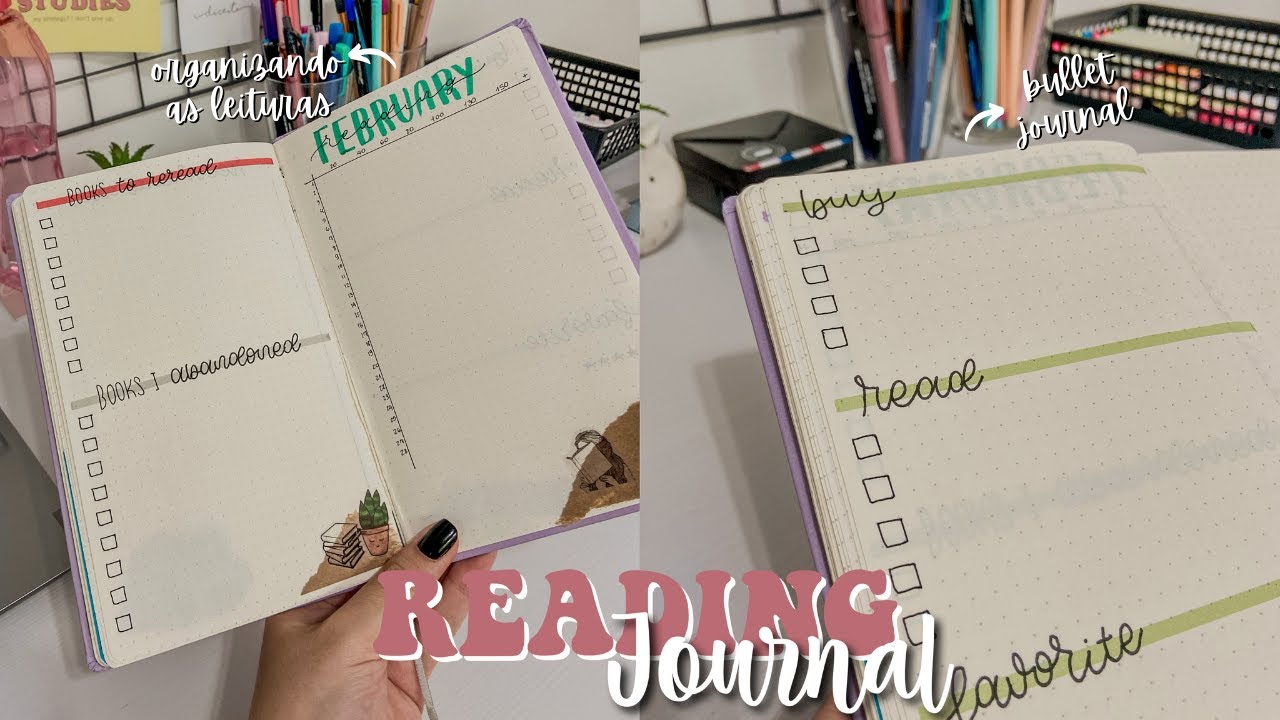 READING JOURNAL | fazendo o meu bullet journal de leituras para 2021 ...