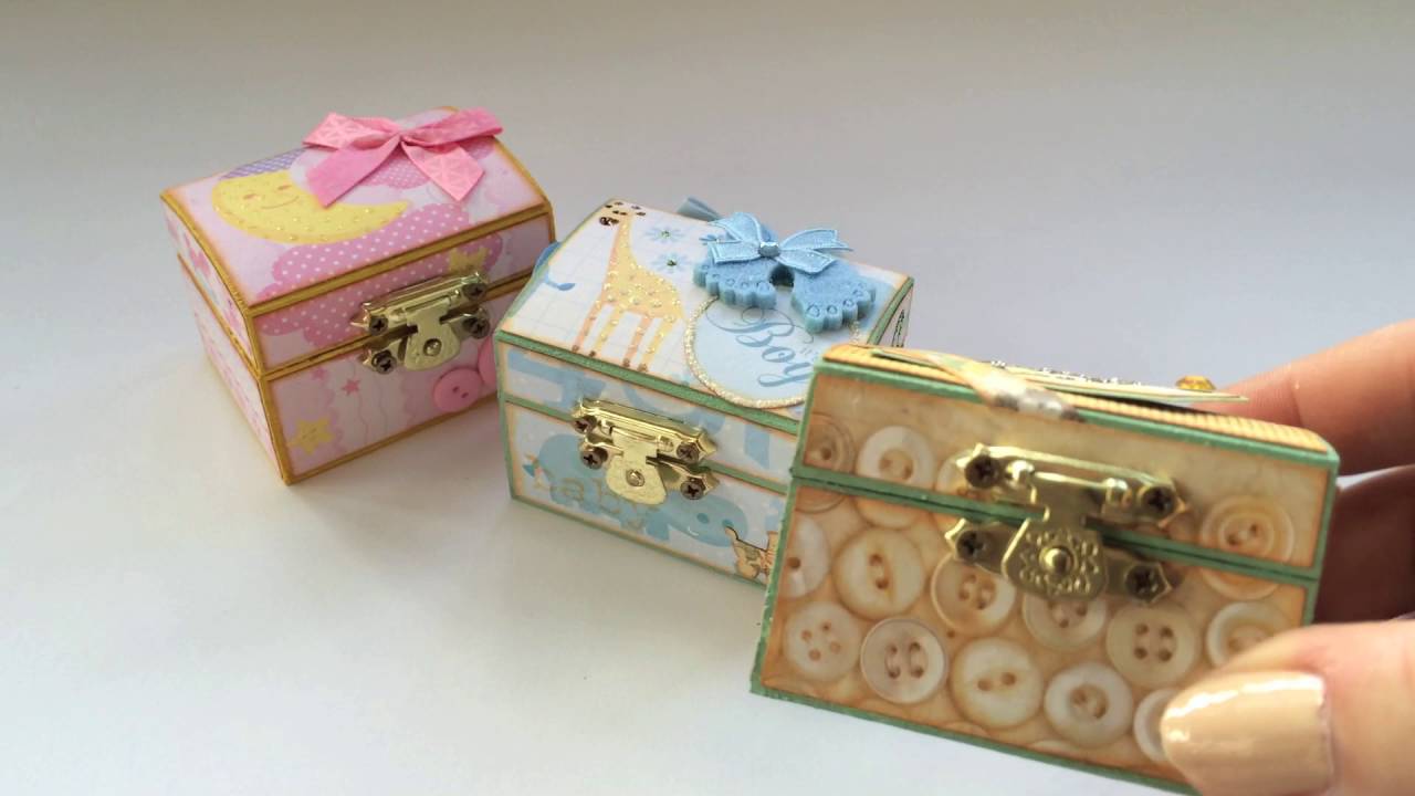 Three Tiny Nursery Treasure Chests - YouTube