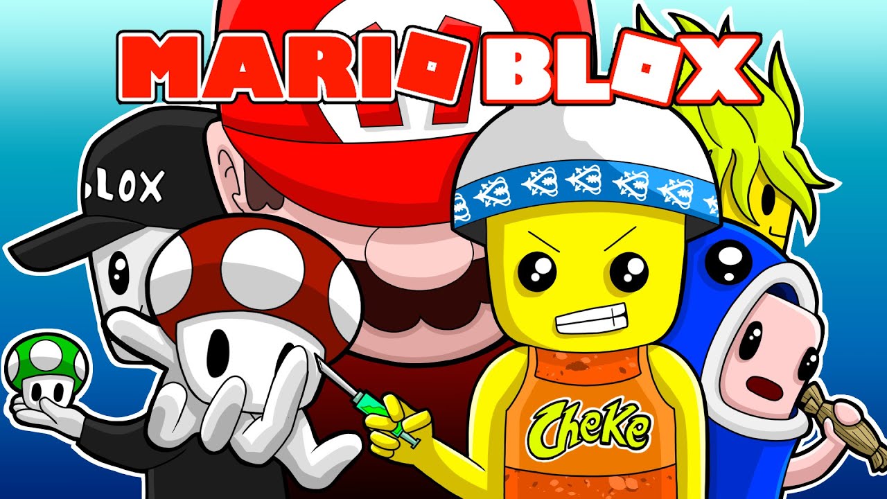 Mario se llevo a roblox || Película Completa || MarioBlox - YouTube
