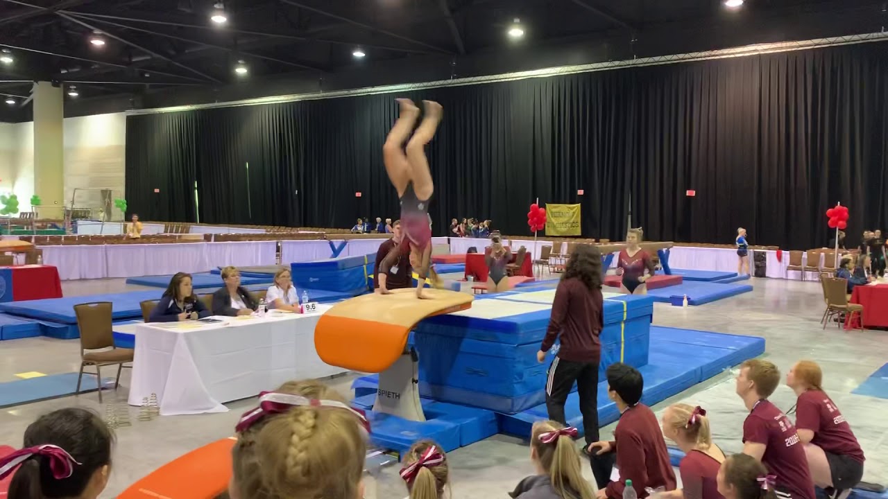 Kendall Roberts - Vault 1 - Nationals 2019 Prelims - YouTube