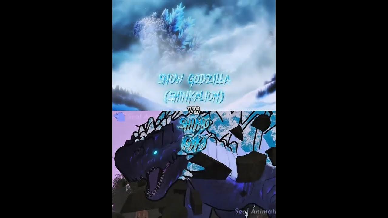 Snow Godzilla (Shinkalion) vs Shimu (GXK) - YouTube