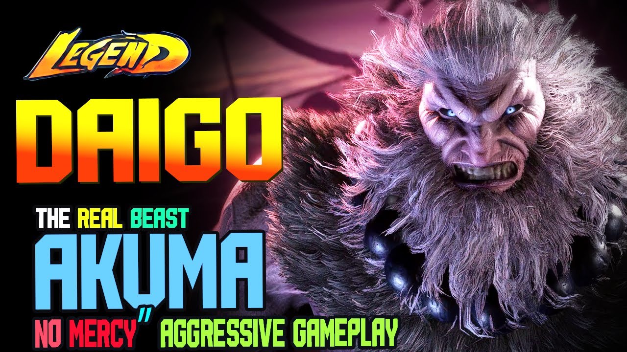 SF6🔥 Daigo World Best (AKUMA) Powerful Hitter ! Strong Gameplay Style🔥 ...