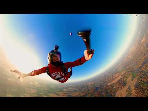 Shannon & Alex Hot Air Balloon Jump